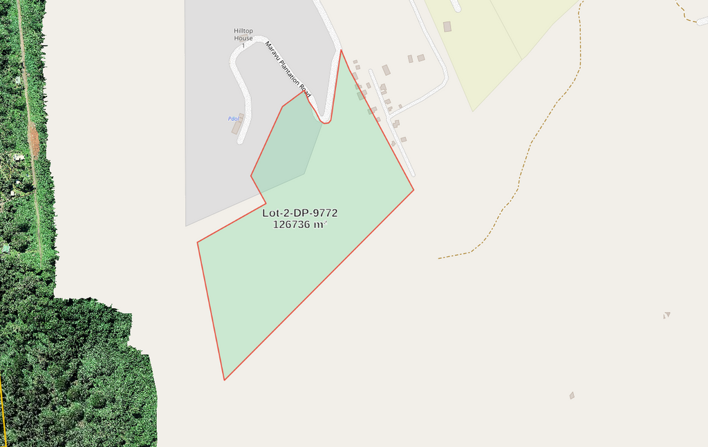 Detecting encroaching — Map Hub Online