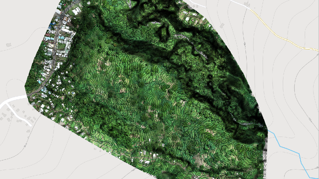 Pretty looking QGIS contour lines with Z coordinate exported to Autocad ...